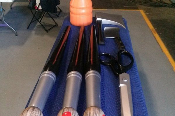 Custom props made by Vision Scenery in Sylmar, LA, SoCal